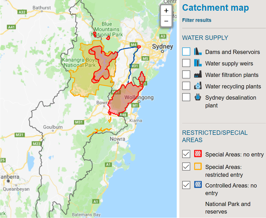 GREATER SYDNEY WATER CATCHMENT – Protect Our Water Alliance